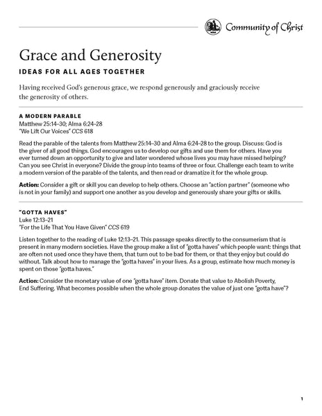 Enduring Principles Lessons for All Ages Together (PDF Download ...